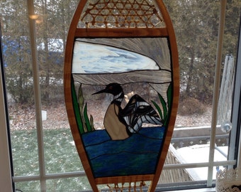 Stained glass loon | Etsy