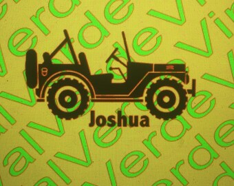 Jeep name decal | Etsy