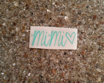 Mimi decal | Etsy