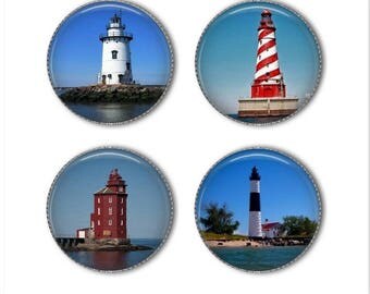 Lighthouse magnet | Etsy