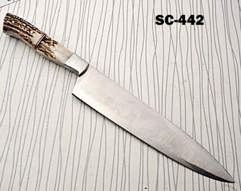 Deer antler knife | Etsy