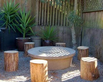 Tree stump table | Etsy