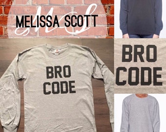 Bro code | Etsy