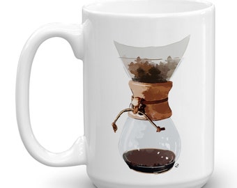 Pour over coffee mug | Etsy