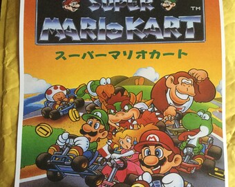 Super mario kart | Etsy