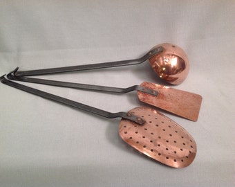 Copper utensils | Etsy