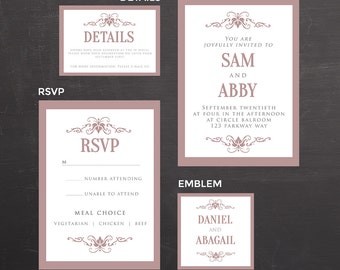 Pack of invites | Etsy