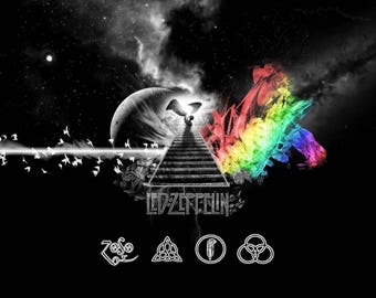 Led zeppelin photo | Etsy