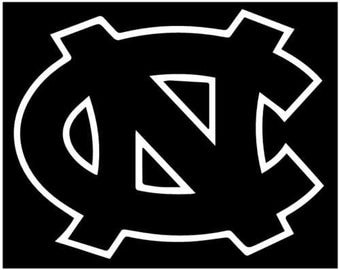 Unc vinyl decal | Etsy