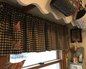 Check curtains | Etsy