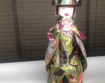 Items similar to Snow Queen Geisha doll on Etsy