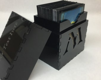 Magic the gathering deck box | Etsy