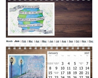Bible verse calendar | Etsy