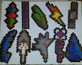 Perler bead magnet | Etsy