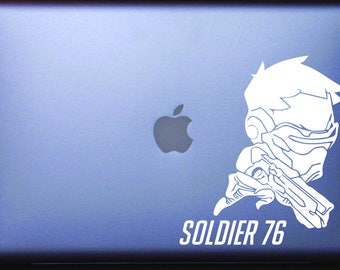 Soldier 76 decal | Etsy