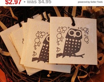Owl favor tags | Etsy