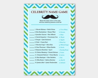 Mustache game | Etsy