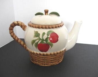 Apple teapot | Etsy