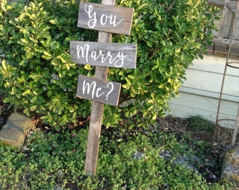 Will you marry me sign | Etsy