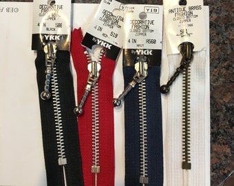 Decorative zipper pulls | Etsy