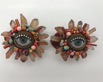 Betsy Youngquist Beaded Mosaic Sculpture by betsyyoungquist