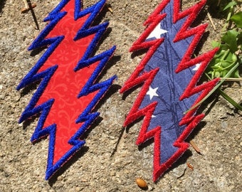 13 point bolt patch | Etsy