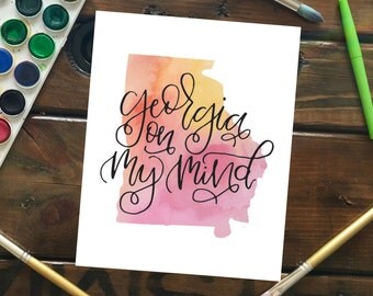Georgia on my mind | Etsy