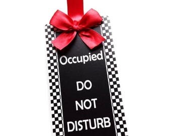 Occupied sign | Etsy