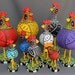 Kooky Chicken Folk Art by ThoseKookyChickens on Etsy