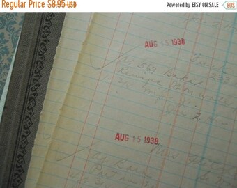 Handwritten ledger | Etsy