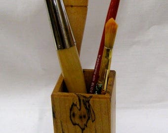 Paint brush holder | Etsy