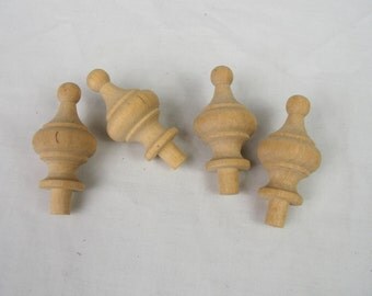 Unfinished finial | Etsy