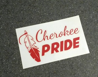 Cherokee decal | Etsy
