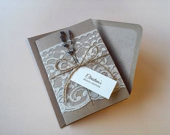 Custom Handmade Invitations by InvitatiiCouture on Etsy