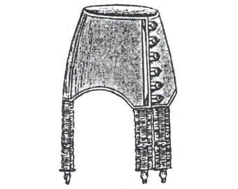 Garter belt pattern | Etsy