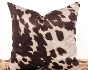 Cow print fabric | Etsy