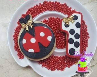 Ladybug cookies | Etsy