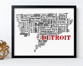 Detroit art | Etsy