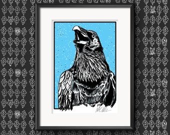 Items similar to Custom Crow Anthro Art Dolls, Pair on Etsy