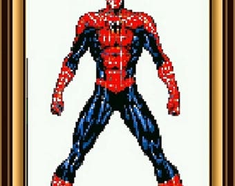 Spiderman 8 bit | Etsy