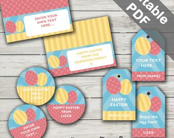 Easter bag toppers | Etsy