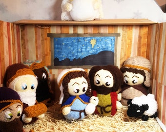 Nativity stable | Etsy