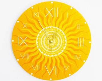 Mandala clock | Etsy