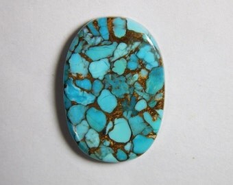 Items similar to Gorgeous Copper, turquoise and Brass Crosses on Rusty ...