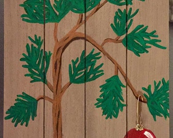 Charlie brown tree | Etsy