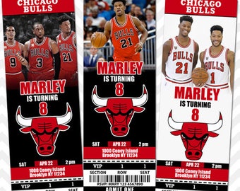 Chicago bulls party | Etsy