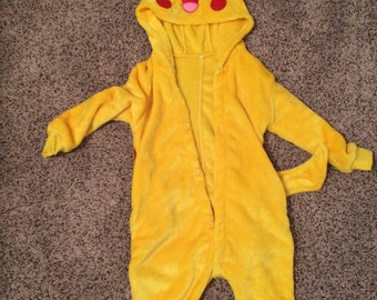 Pikachu costume | Etsy
