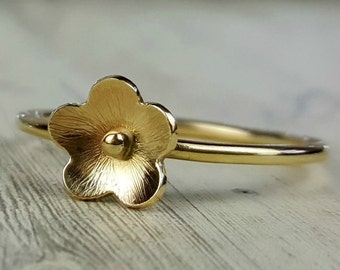 Gold stack rings | Etsy