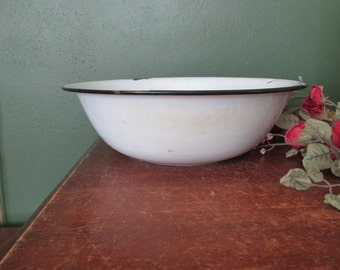 Enamel wash tub | Etsy