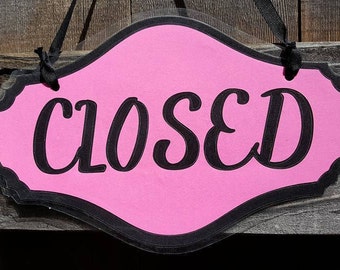 Open closed sign | Etsy